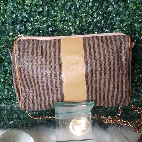 Fendi | Bags | Fendi Vintage Signature Stripe | Poshmark
